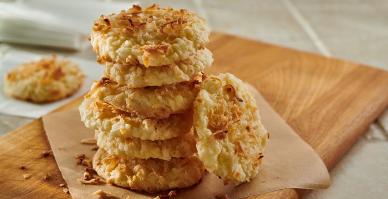 Easy Coconut Cookies Recipe | "JIFFY" Mix