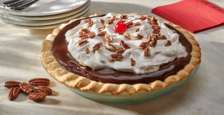 Fudge Sundae Pie | "JIFFY" Mix