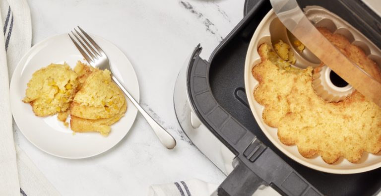 Air Fryer Spoon Bread Casserole Recipe | "JIFFY" Mix