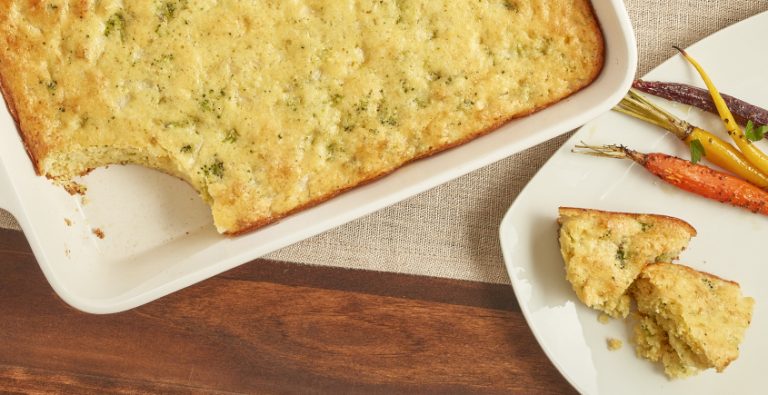 Broccoli Cornbread Recipe | "JIFFY" Mix