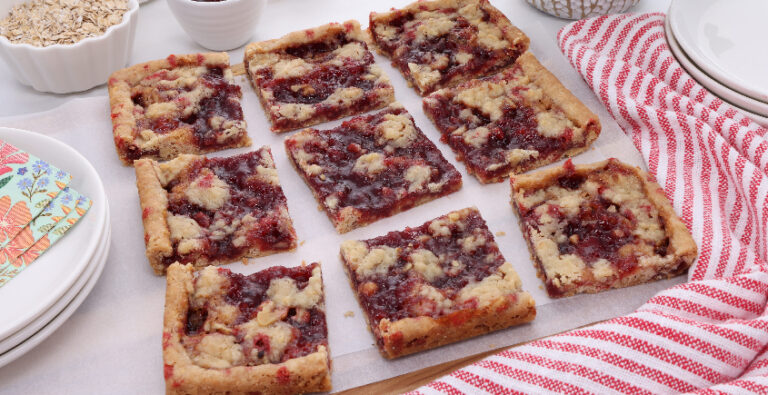 Raspberry Bars Recipe | "JIFFY" Mix